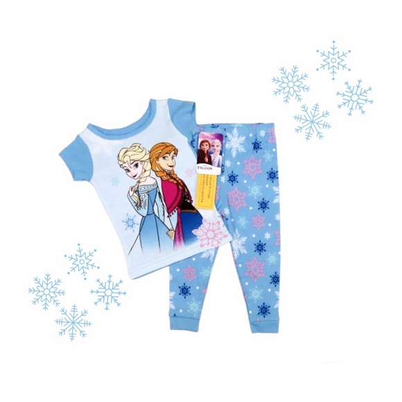 Disney | Pajamas | Disney Princess Frozen Infant Girls Elsa Anna Pajama ...